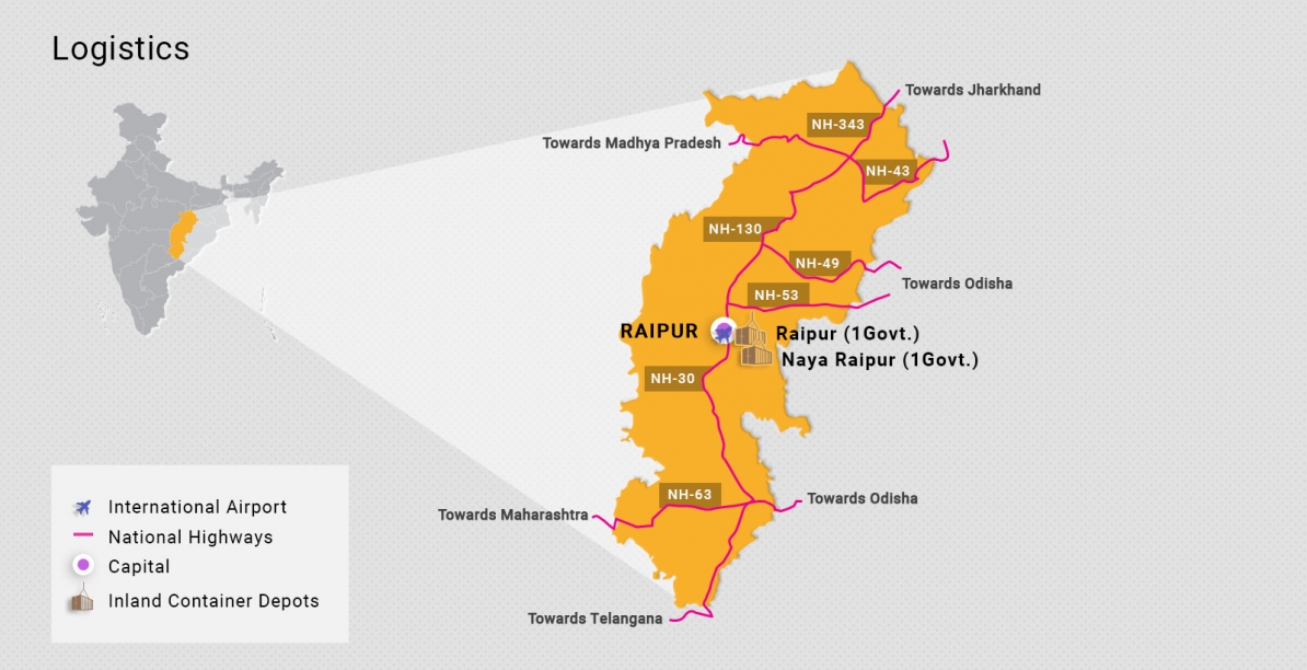 About Chhattisgarh - Industries and Economy|Invest India